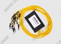China Corning Fiber ABS PLC Splitter Single Mode 1x16 FTTH Optic Splitter 1260-1650nm for sale