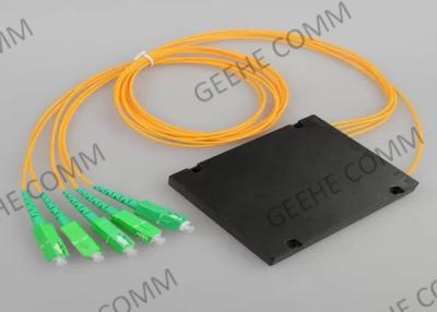 China 1x4 PLC FIber Optical Splitter Cassette SC APC for sale