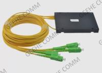 China 1x4 PLC FIber Optical Splitter Cassette SC APC for sale
