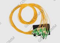 China 1×16 Standard ABS Box PLC Splitter Singlemode G652D Fiber 1 Meter for sale