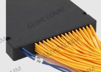 China Singlemode 2.0mm 2x64 PLC Passive Fiber Optic Cable Splitter ABS Module 1260-1650nm for sale