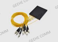 China FC APC 1x8 ABS Box Single Mode PLC Fiber Optic Splitter 1260-1650nm for sale