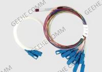 China 1/99 Split Waterproof 2 ×8 PLC Fiber Splitter With SC Connector for sale