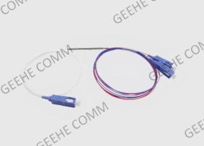 China 1x2 Simplex WDM Fiber Coupler 50/50 SC UPC 1310nm Low Loss for sale