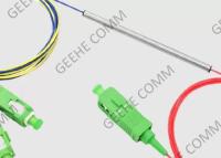 China 1x2 SC Fiber Optic Coupler Splitter 50/50 Dual Window 1310nm 1550nm for sale