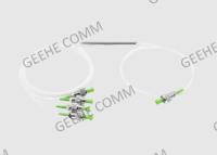 China Dual Window 1x4 FBT Fiber Optic Coupler Single Mode 1310nm 1550nm FC for sale