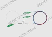 China SM 1x2 Fiber Optic Coupler 1310nm 1550nm 1M 900um Low Insertion Loss for sale