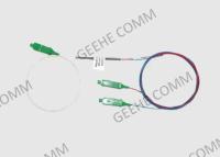 China SM 1x2 Fiber Optic Coupler 1310nm 1550nm 1M 900um Low Insertion Loss for sale