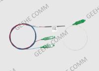 China SM 1x2 Fiber Optic Coupler 1310nm 1550nm 1M 900um Low Insertion Loss for sale