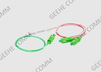 China SM 1x2 Fiber Optic Coupler 1310nm 1550nm 10/90 Split Ratio 250um Bare Fiber for sale