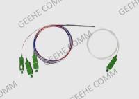 China 1x3 Single Mode Triple Window Fiber Optic Coupler 1310nm 1550nm Low Insertion Loss for sale