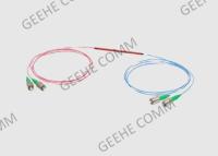 China Fiber Optic ST Connector 1×2 Ratios Wideband Optical Couplers for sale