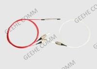 China 1x2 FC/APC Singlemode FBT Splitter 1550nm 0.9mm 10/90 Split Ratio for sale