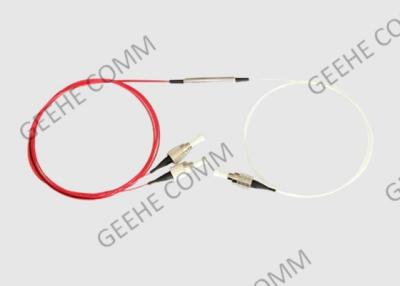 China 1x2 FC/APC Singlemode FBT Splitter 1550nm 0.9mm 10/90 Split Ratio for sale