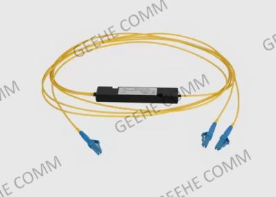 China 1X2 Multimode Fused Fiber Coupler / Splitter 3.0mm With SC/APC Connectors for sale