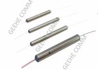 China 1x2 Multimode MU 50/125 Fiber Optic Coupler Splitter 1310 1490 1550nm for sale