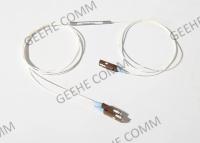 China 1x2 Multimode MU 50/125 Fiber Optic Coupler Splitter 1310 1490 1550nm for sale