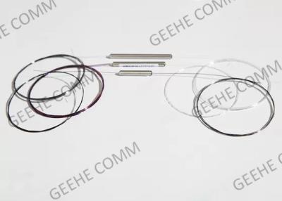 China FBT Steel Tube Fiber Optic Coupler 3x5 20/80 for FTTX PON Networks for sale