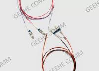 China Dual Window Wideband 1x2 2x2 Single Mode Fiber Fused Coupler 1310 1550nm for sale
