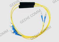 China 1x3 FC/APC 1:99 Tri Window FBT Fiber Splitter 1310nm 1490nm 1550nm for sale