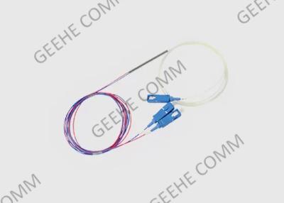 China 1550nm Single Window 1x2 Single Mode 2:98 Fiber Fused Coupler Low Loss for sale