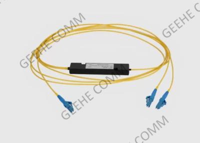 China 1x2 FBT Multimode Dual Window LC/UPC Fiber Coupler With ABS Box for sale