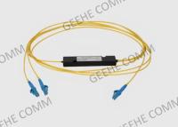 China 1x2 FBT Multimode Dual Window LC/UPC Fiber Coupler With ABS Box for sale