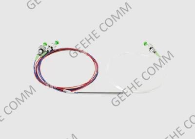China 1x2 FC/APC FBT Splitter Single Mode Dual Window 1310/1550nm 0.9mm Fiber Custom for sale