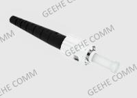 China Nickel Plated Metal Fiber Optic Cable Connectors ST/UPC Simplex Single Mode for sale