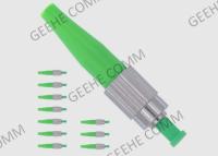 China Simplex Single Mode FC APC Fiber Optic Connector For Patch Cords for sale