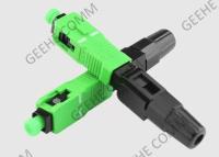 China Standard Fast Single Mode  3.0mm SC PC Fiber Optic Connector for sale