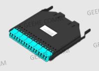 China Outdoor 16F MPO-LC Module Multimode 6 Port HD Fiber Optic Patch Panel 1U for sale