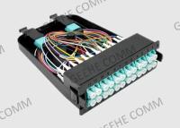 China Duplex LC UPC to 24F MPO Male HD 1U Fiber Optic Enclosure Panel for sale