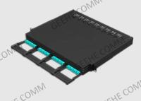 China HD Patch Panel Multimode OM2 Fiber Type 1U Panel Height Provides Fiber Optic Network Connectivity and Cable Routing for sale