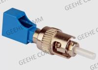 China ST Male to LC Female Singlemode Simplex Fiber Optic Hybrid Adapter Coupler 0.2dB Insertion Loss for sale