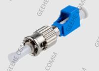 China ST Male to LC Female Singlemode Simplex Fiber Optic Hybrid Adapter Coupler 0.2dB Insertion Loss for sale