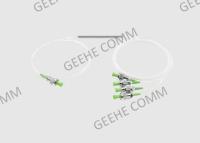 China Steel Tube FBT WDM Fiber Coupler 1x4 1310nm 1550nm FTTH Dual Window for sale