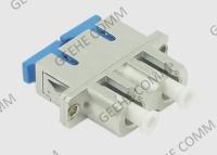 China SC/UPC Female to LC/UPC Female Singlemode Duplex Fiber Optic Hybrid Adapter Coupler 0.2dB for sale