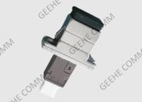 China SC Female to MU Female Singlemode Simplex Fiber Optic Hybrid Adapter Coupler 0.2dB for sale