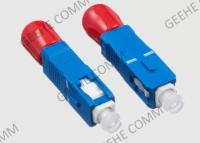 China SC/UPC Male to ST/UPC Female Singlemode Hybrid Fiber Optic Adapter Coupler 0.2dB for sale