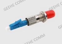 China LC Male to FC Female Singlemode Simplex Fiber Optic Hybrid Adapter Coupler 0.2dB for sale