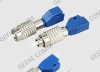 China LC Female to FC Male Hybrid Fiber Optic Adapter Coupler 0.2dB Insertion Loss Ceramic Sleeve for sale
