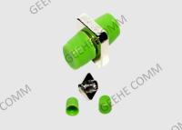 China FC to FC Singlemode Simplex Fiber Optic Adapter With Rectangular Flange for sale