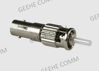 China ST Female to ST Female Singlemode Fiber Optic Hybrid Adapter Coupler 0.2dB Insertion Loss for sale