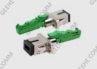 China E2000 Male to SC Female Singlemode Simplex E2000 Fiber Optic Cable Hybrid Adapter/Coupler for sale