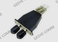 China LC/UPC Male to ST/UPC Female Multimode Duplex Fiber Optic Adapter 0.2dB for sale