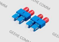 China SC/UPC Male to FC/UPC Female Singlemode Duplex Fiber Optic Hybrid Adapter Coupler 0.2dB for sale