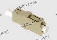 China LC to LC Simplex Multimode Fiber Optic Adapter OM3 0.2dB Insertion Loss for sale
