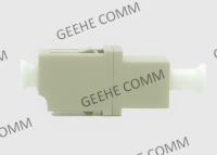 China LC to LC Simplex Multimode Fiber Optic Adapter OM3 0.2dB Insertion Loss for sale