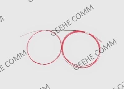 China Single Mode 900um Loose Tube Fused WDM Jacket Coring Fiber 1m Length 980nm 1550nm for sale